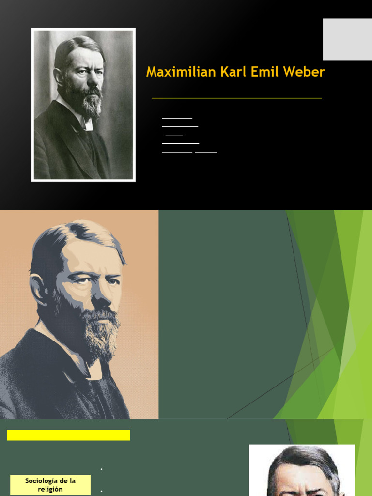 Max Weber PC | PDF | Max Weber | Sociología