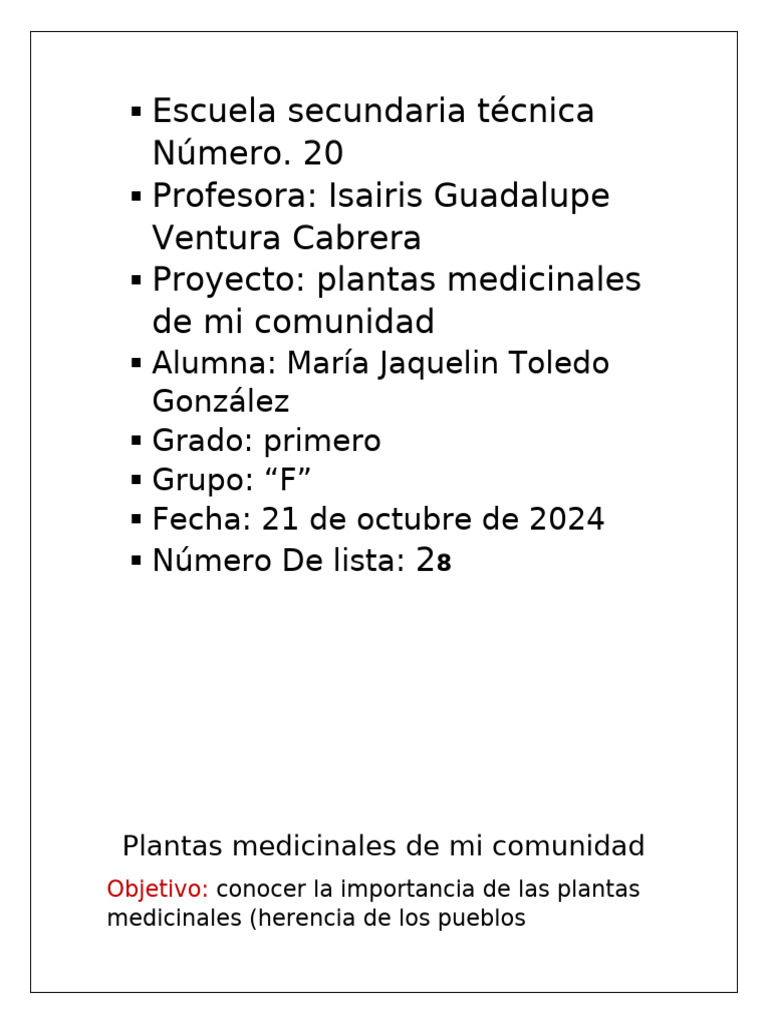 Biologia Mtr. Isairis | PDF | Romero | Mentha