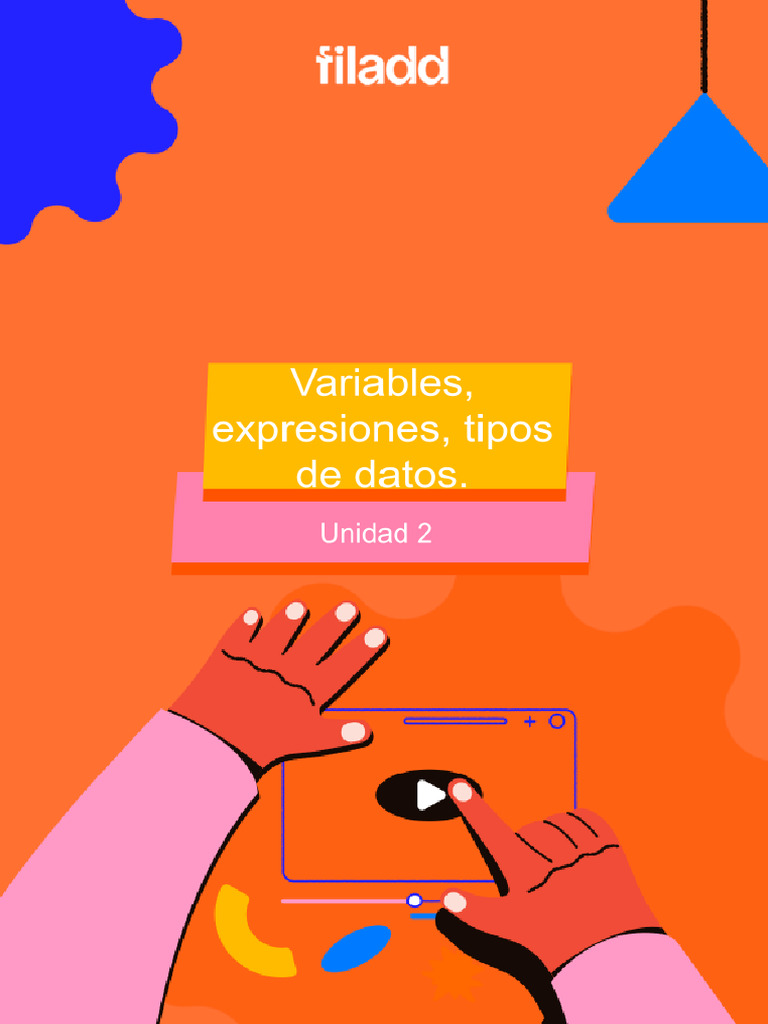 Variables Expresiones Tipos de Datos | PDF | Variable (informática) | Algoritmos