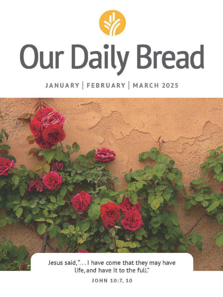 Our Daily Bread - January - February - March 2025 | PDF | Gospel Of ...