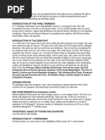 Bibi 7th Birthday Emcee Script | PDF