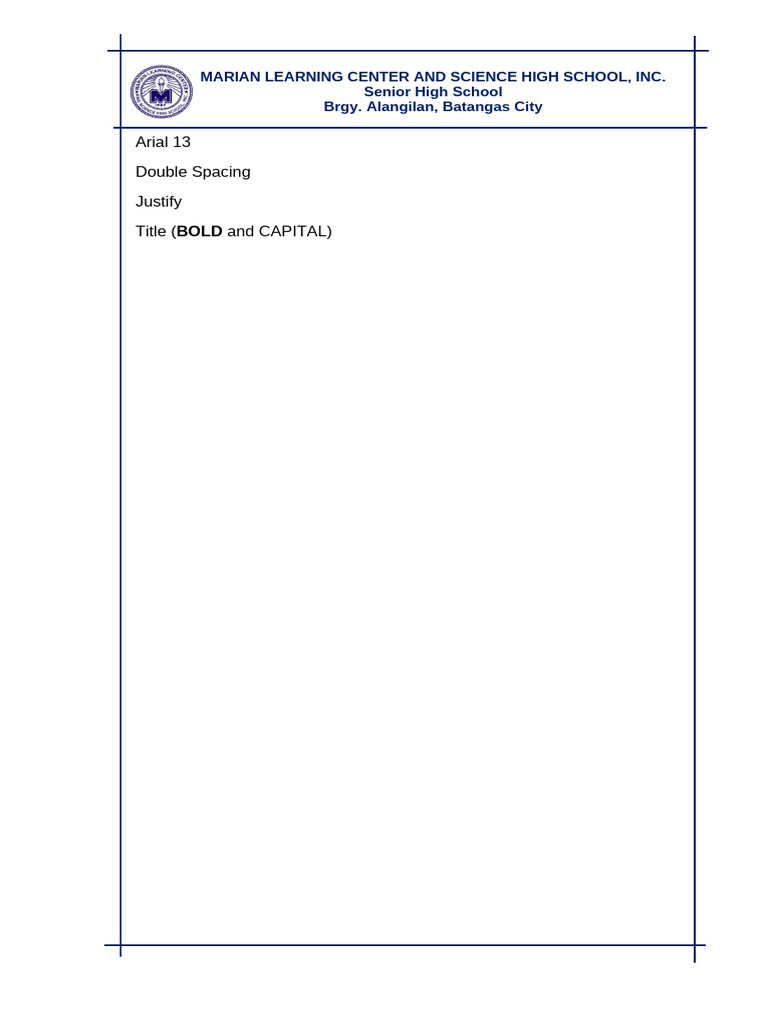 Work Immersion Template | PDF
