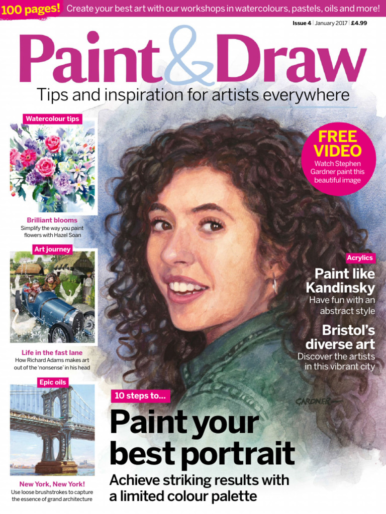 Paint&Draw 2017-01 Issue 04 | PDF | Impressionism | The Arts