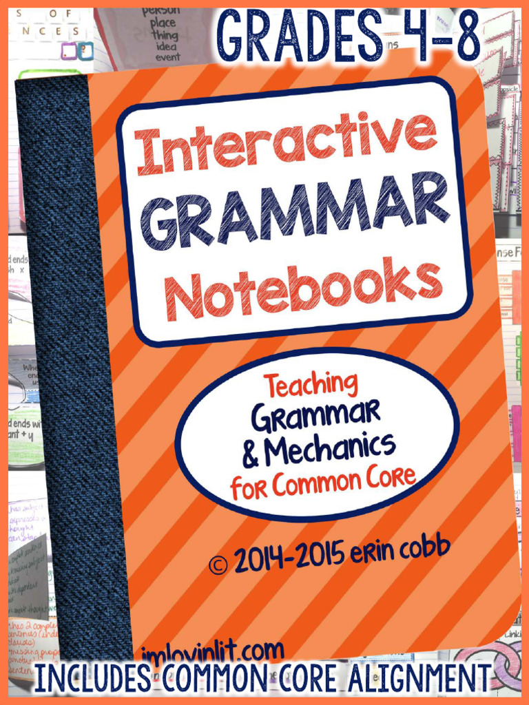 Interactive Grammar Notebook | PDF | Verb | Predicate (Grammar)