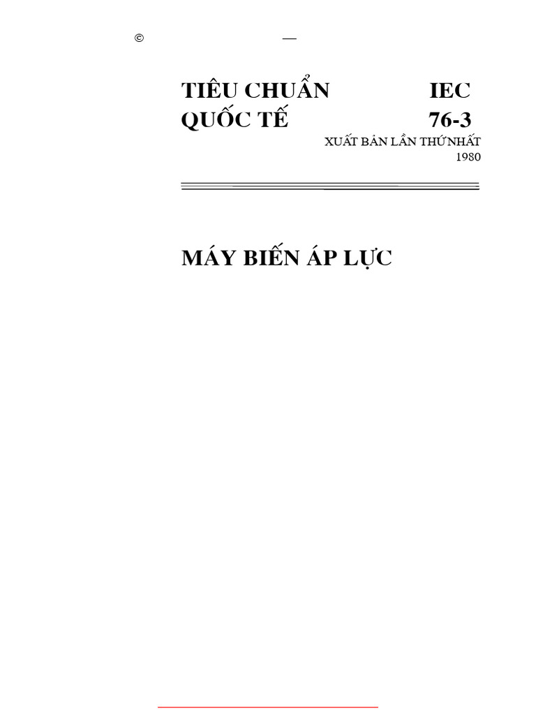 Iec 60076-3 | PDF