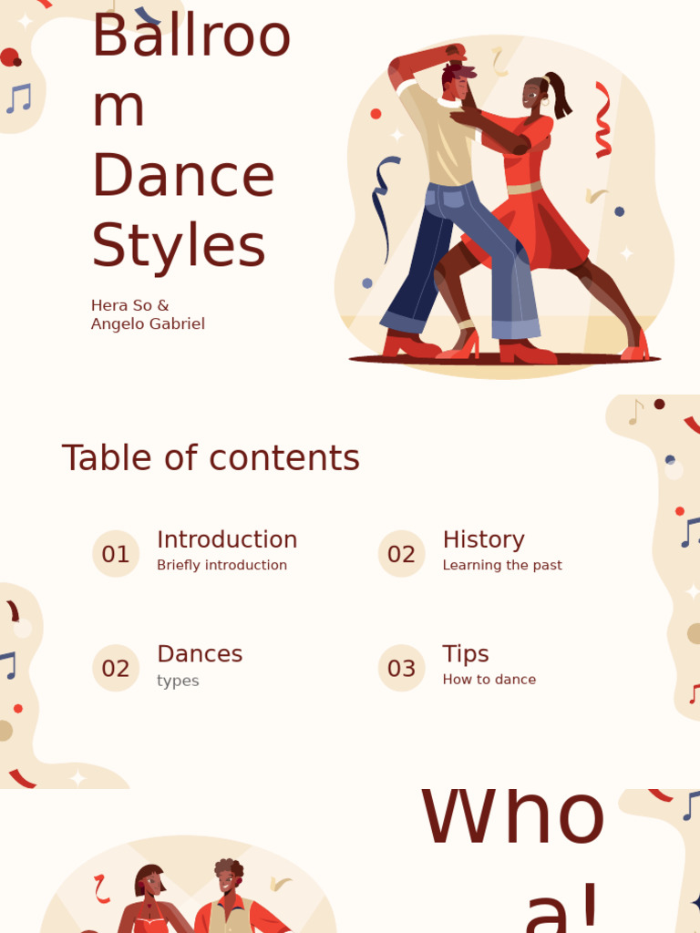 Overview of Ballroom Dance Styles | PDF | Ballroom Dance | Physical ...