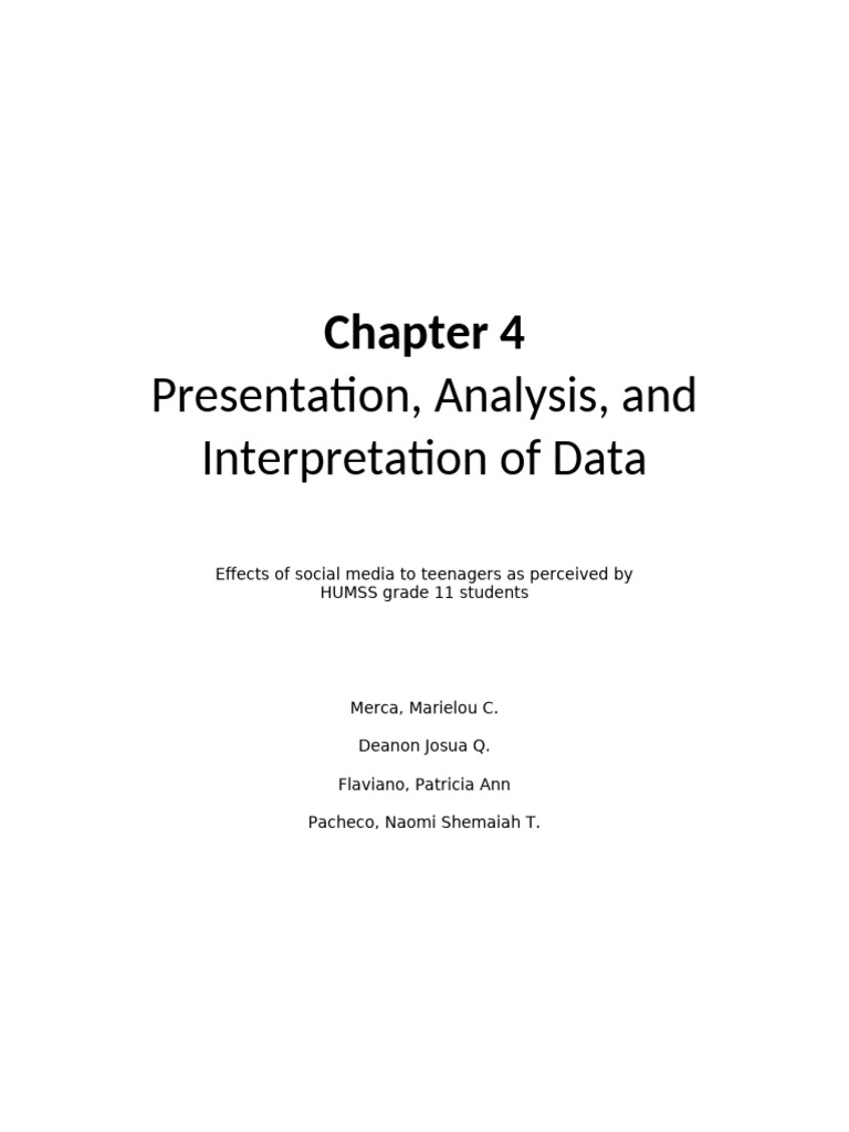 chap.4 | PDF | Bullying | Mental Health