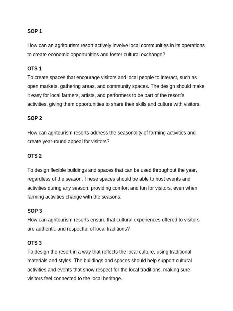 SOP-OTS_by-Sammy | PDF