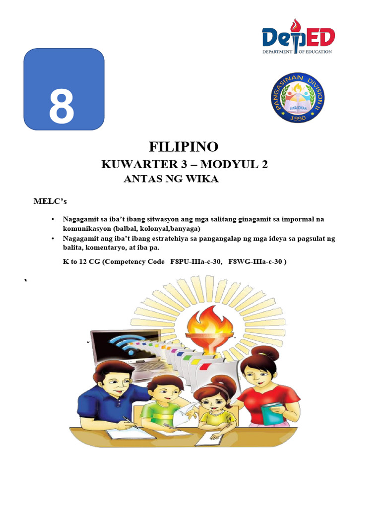Filipino8 Q3 M2 | PDF