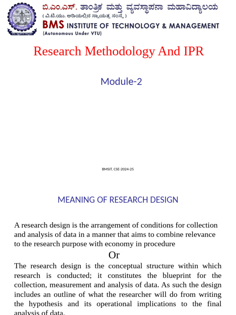 RMIPR Module 2 DT 13-10-2024 | PDF | Sampling (Statistics) | Survey Methodology