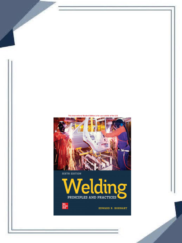 [FREE PDF sample] ISE Welding Principles and Practices 6th Edition Edward R. Bohnart ebooks ...