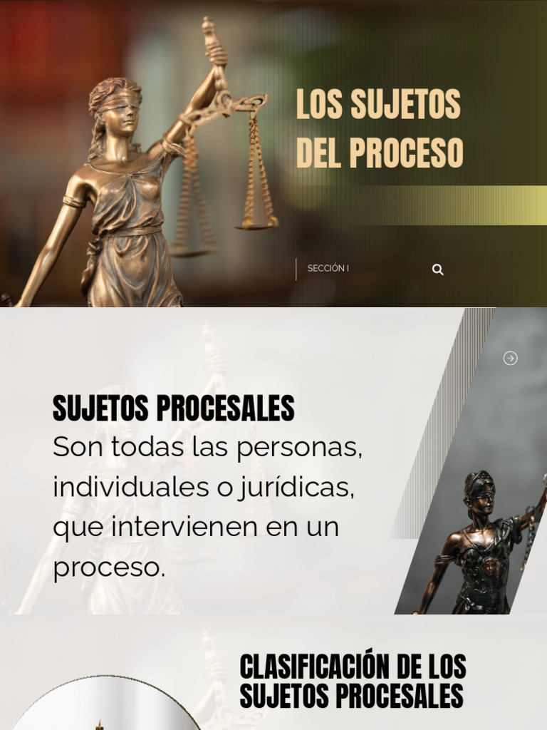 Sujetos Procesales y Capacidad | PDF