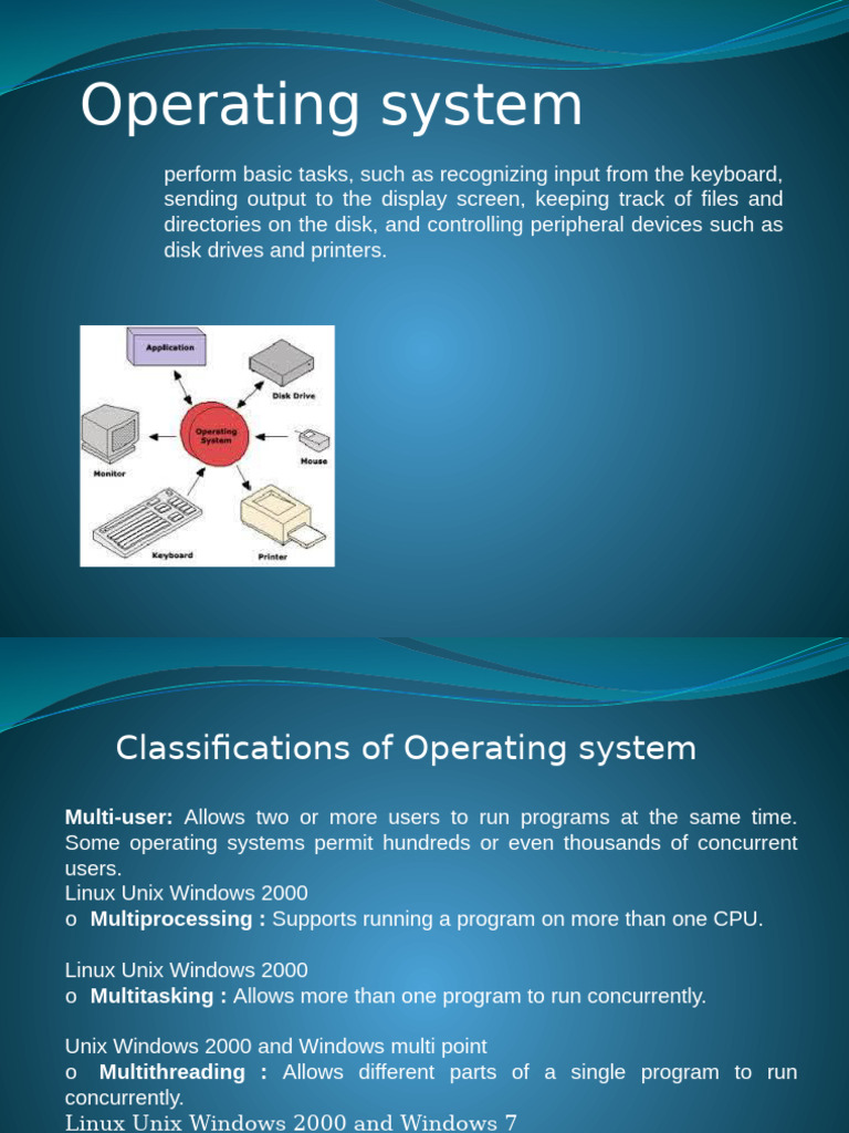 OS & Storage Devices Overview | PDF
