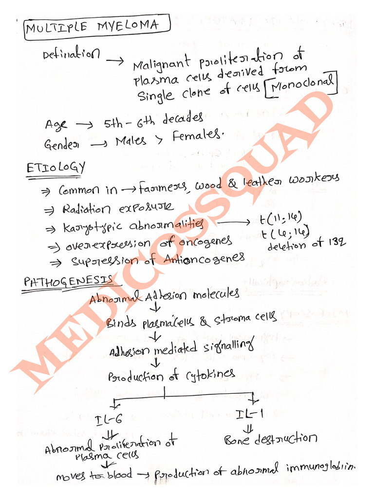 Multiple Myeloma | PDF