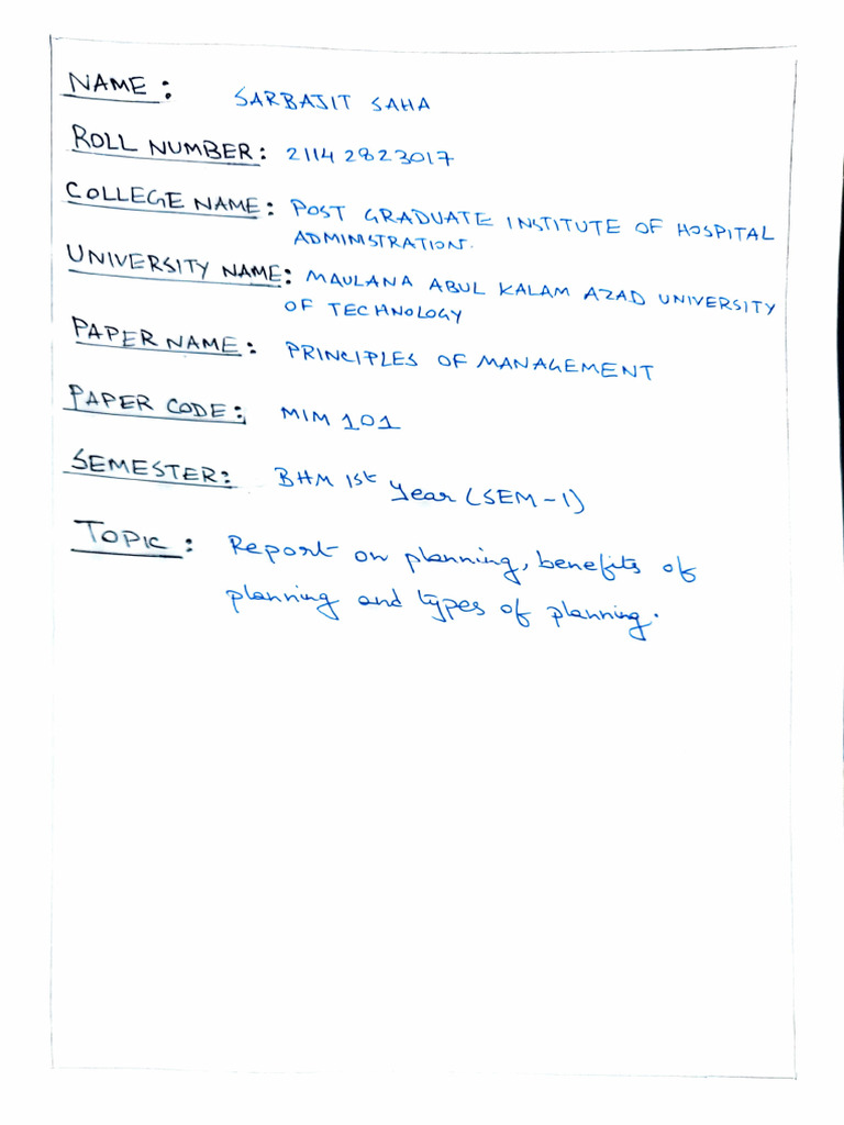 Principles of Management (Sarbajit Saha) Ca2 | PDF