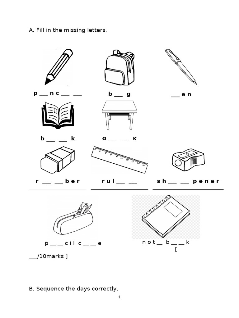 Language Skills Practice Worksheet | PDF