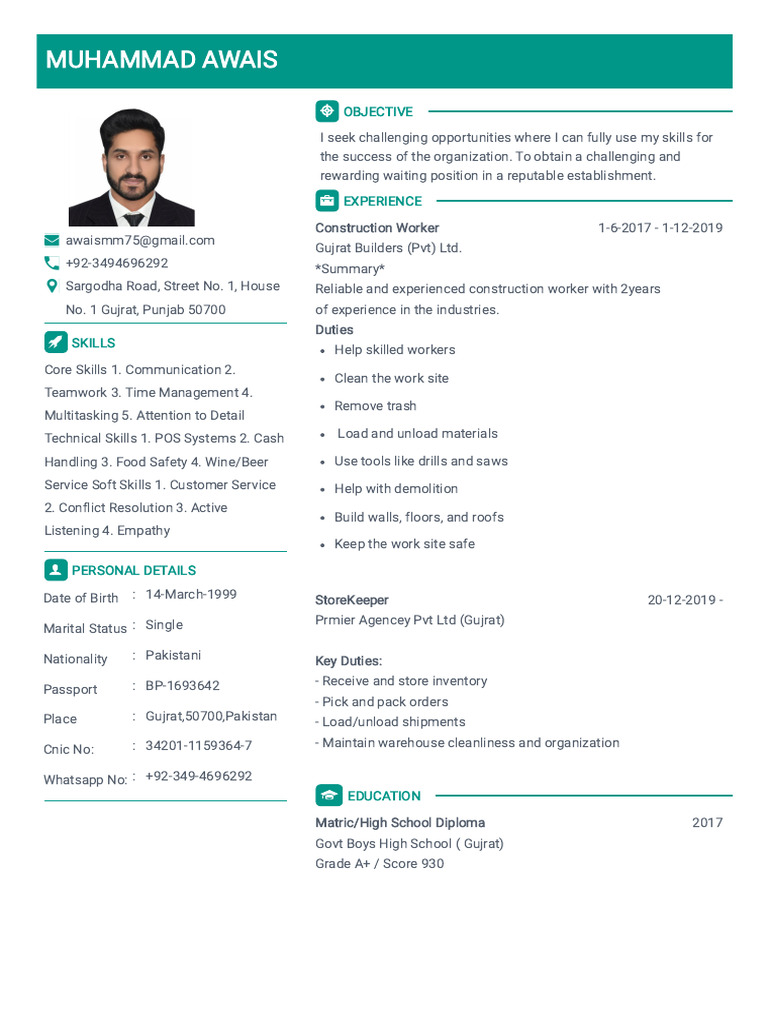 awais-CV_2025010419295957 | PDF