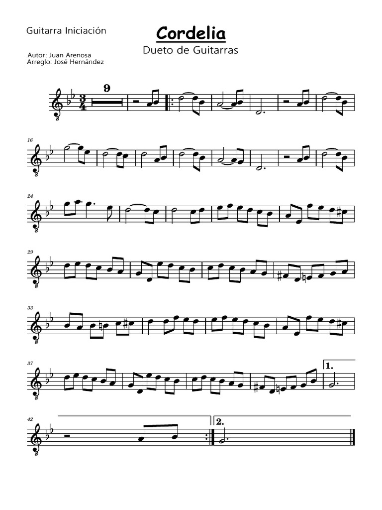 Cordelia Guitarra 1 241030 122606 | PDF