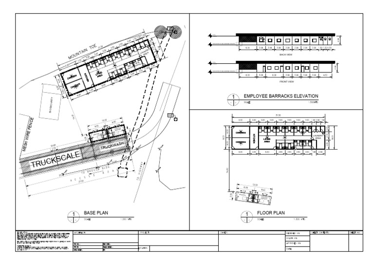 Employee & Manager's Dormitory - Updated Layout - 021425 | PDF