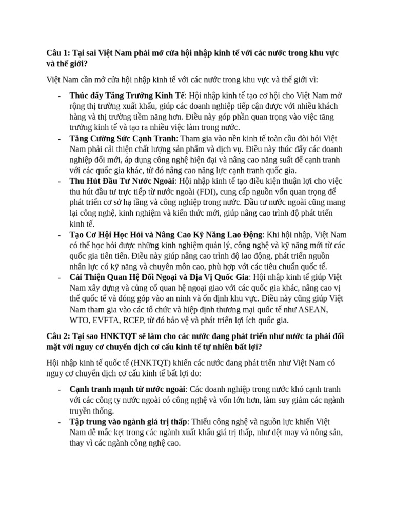 BÀI TẬP CLIP CHƯƠNG 6 KTCT MAC LENIN | PDF