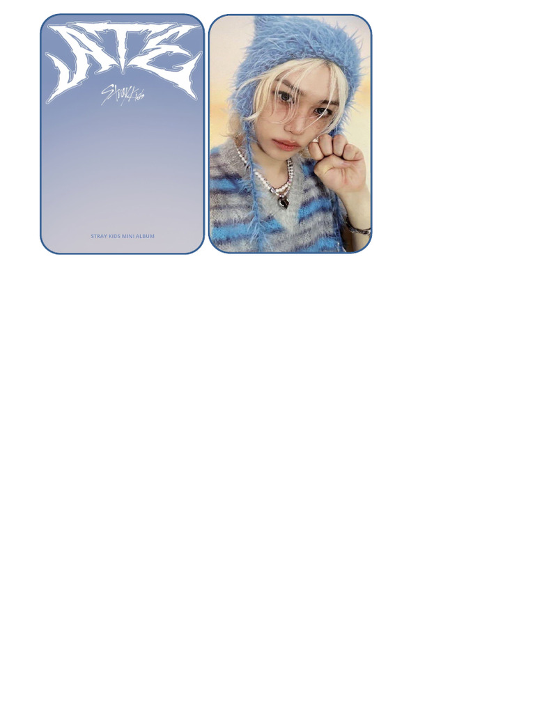 Photocard de Felix | PDF