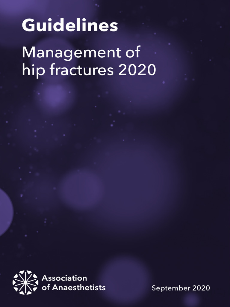 Management of Hip Fractures 2020 | PDF | Echocardiography | Anesthesia