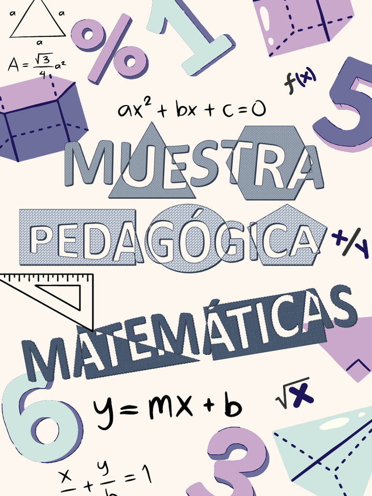 Cartel Matematicas | PDF