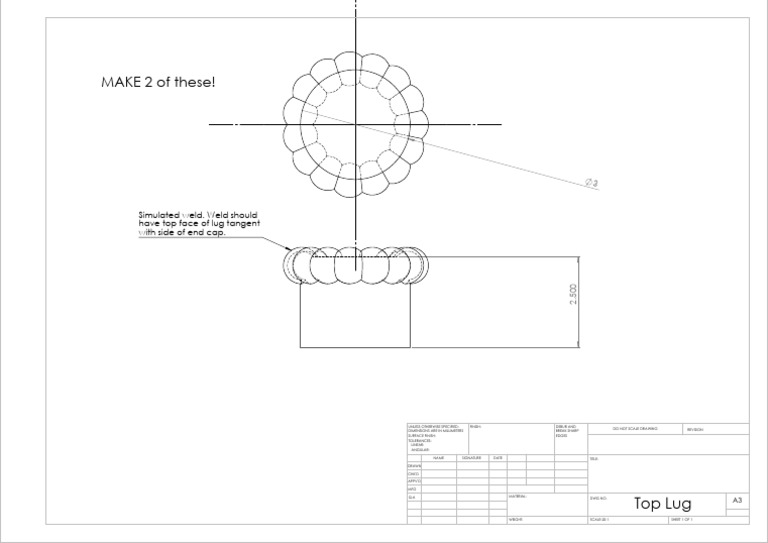 Simulated Weld Design Specifications | PDF