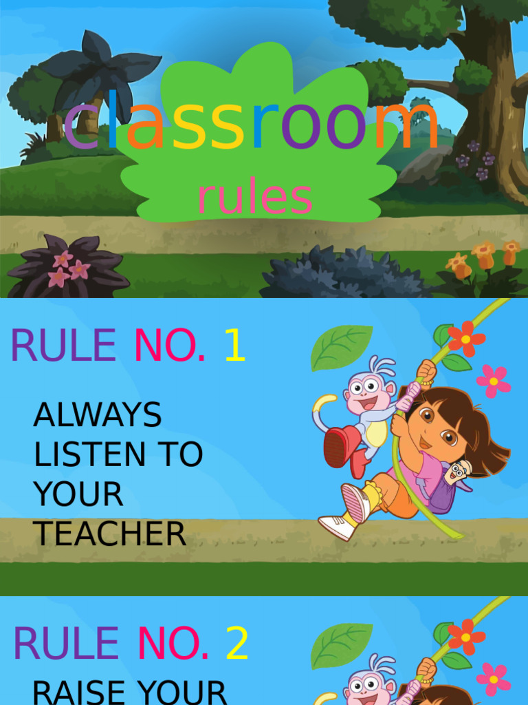 Dora The Explorer Template | PDF