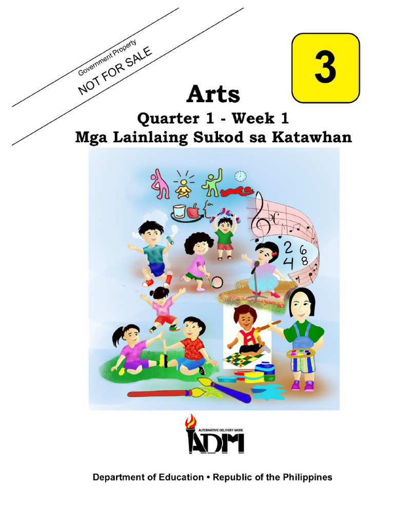 Arts Quarter 1 Week 1 | PDF