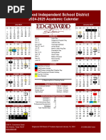 Fort Mill School Calendar 2024-2025 | PDF | Holidays | Observances