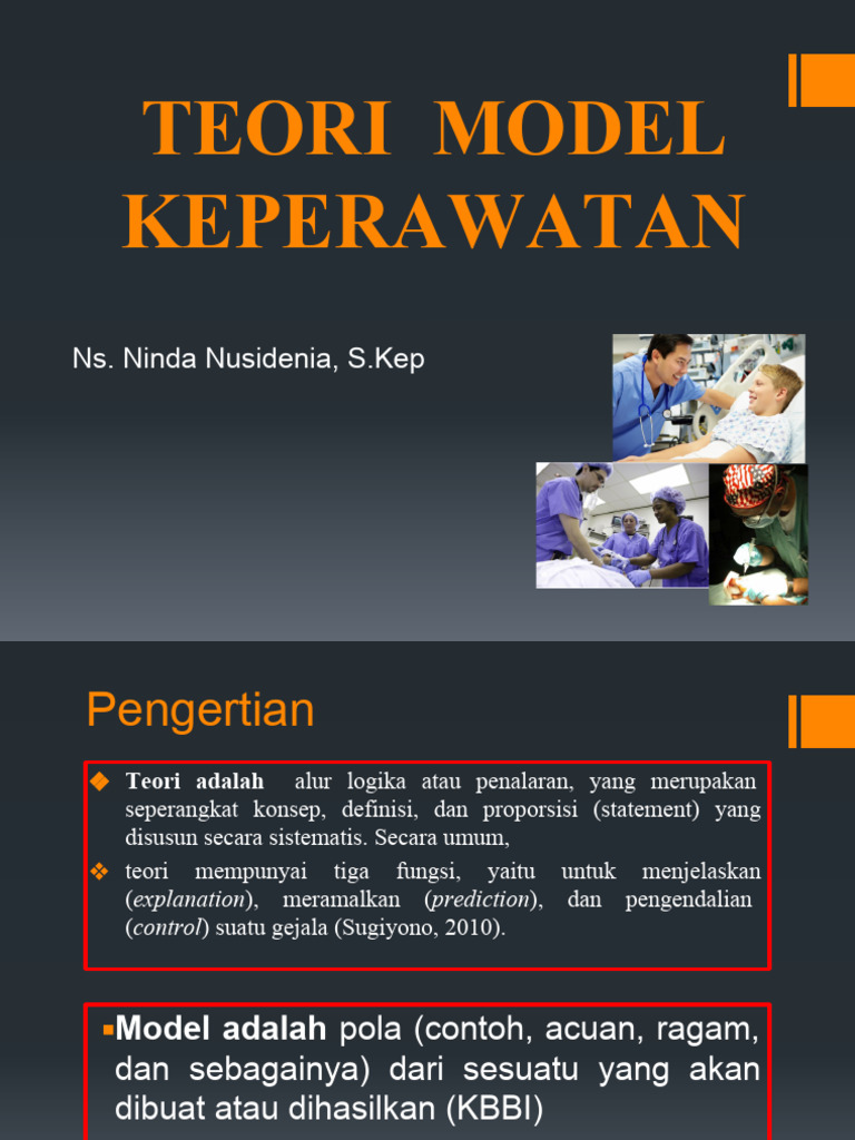 Model Konsep Dan Teori Keperawatan | PDF