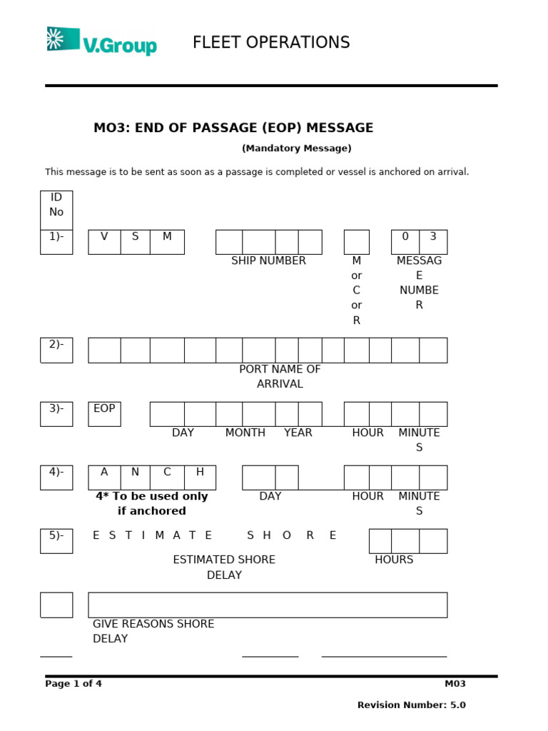 m03 | PDF | Shipping | Ships