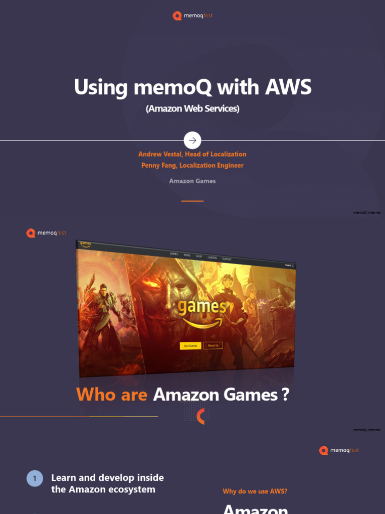 Using MemoQ With AWS | PDF | Amazon Web Services | Cloud Computing