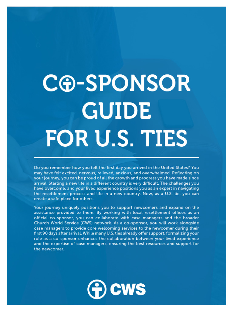 Co Sponsor Guide US Ties 6 | PDF | Mentorship