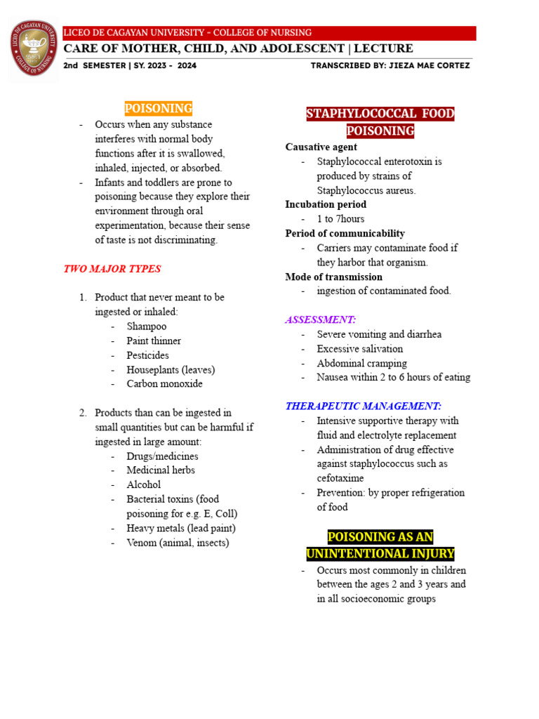 Ncm 109 Lec Finals | PDF | Scoliosis | Attention Deficit Hyperactivity ...