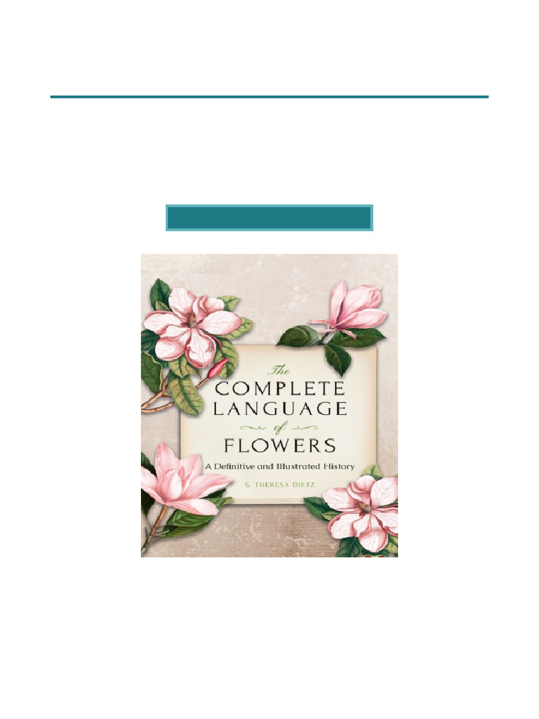 Complete Language of Flowers Guide | PDF