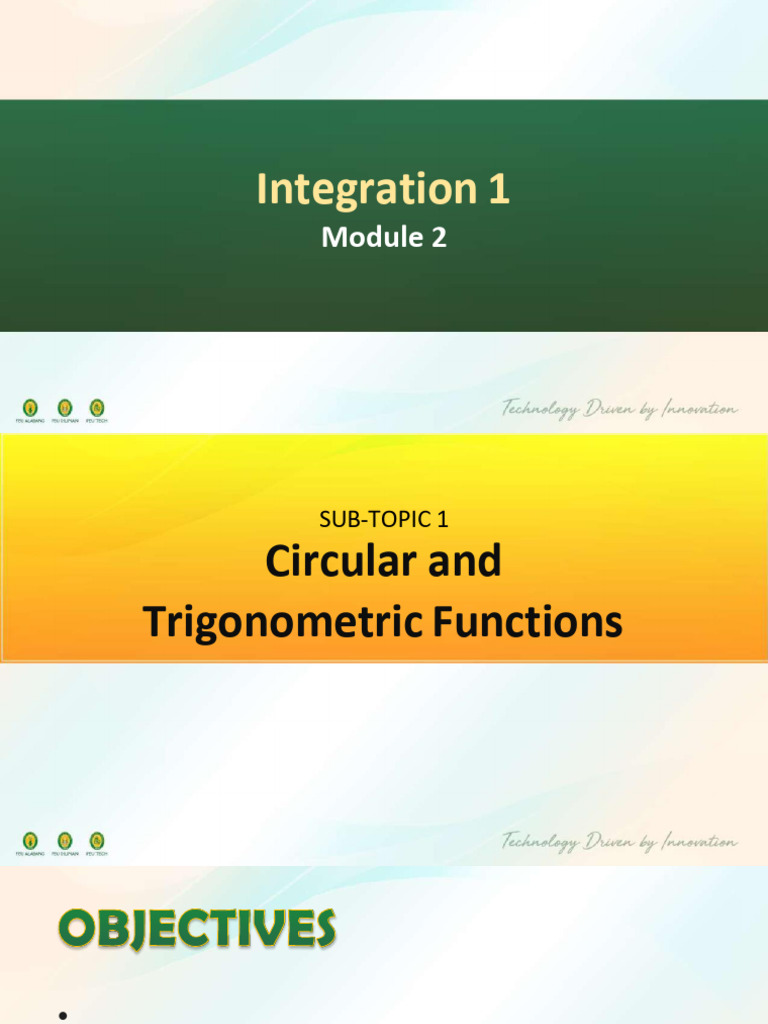 PPT-2 Trigonometry_ | PDF | Trigonometric Functions | Trigonometry