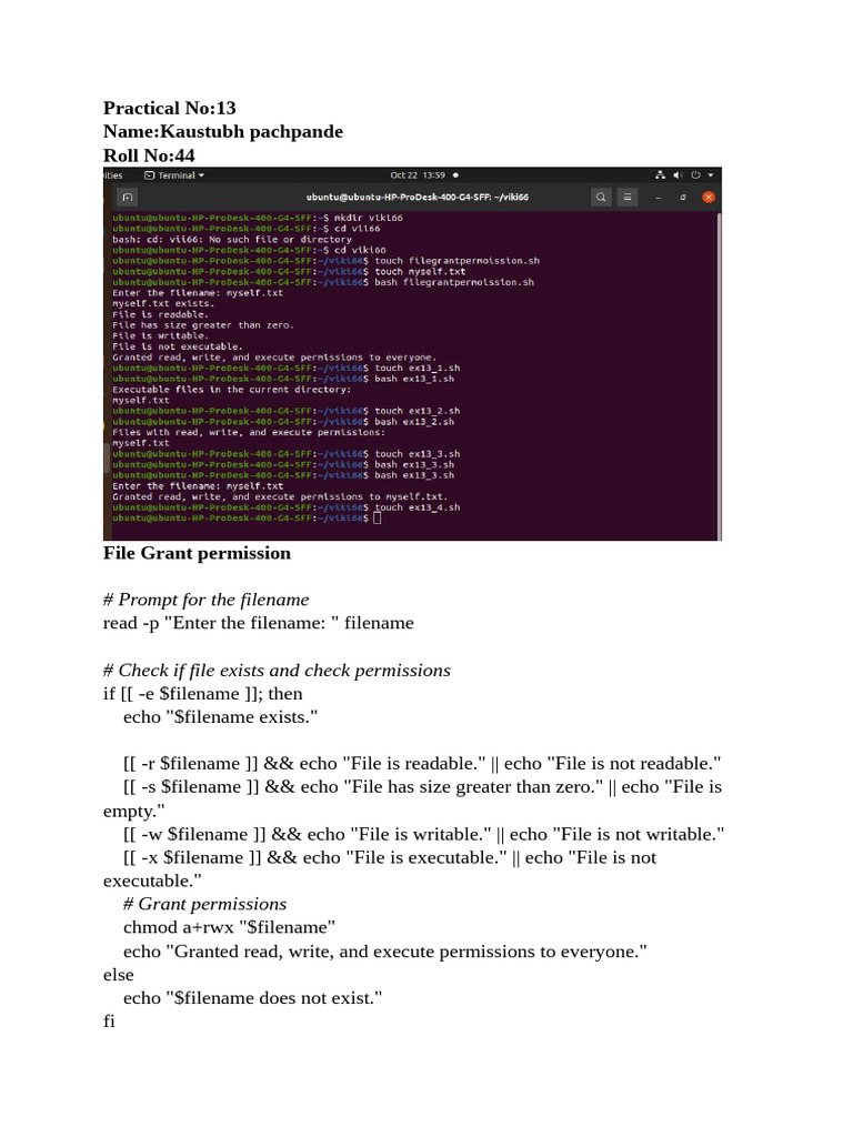 Practical No13 - Viki | PDF