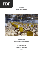 PROPOSAL USAHA AYAM PEDAGING Docx | PDF