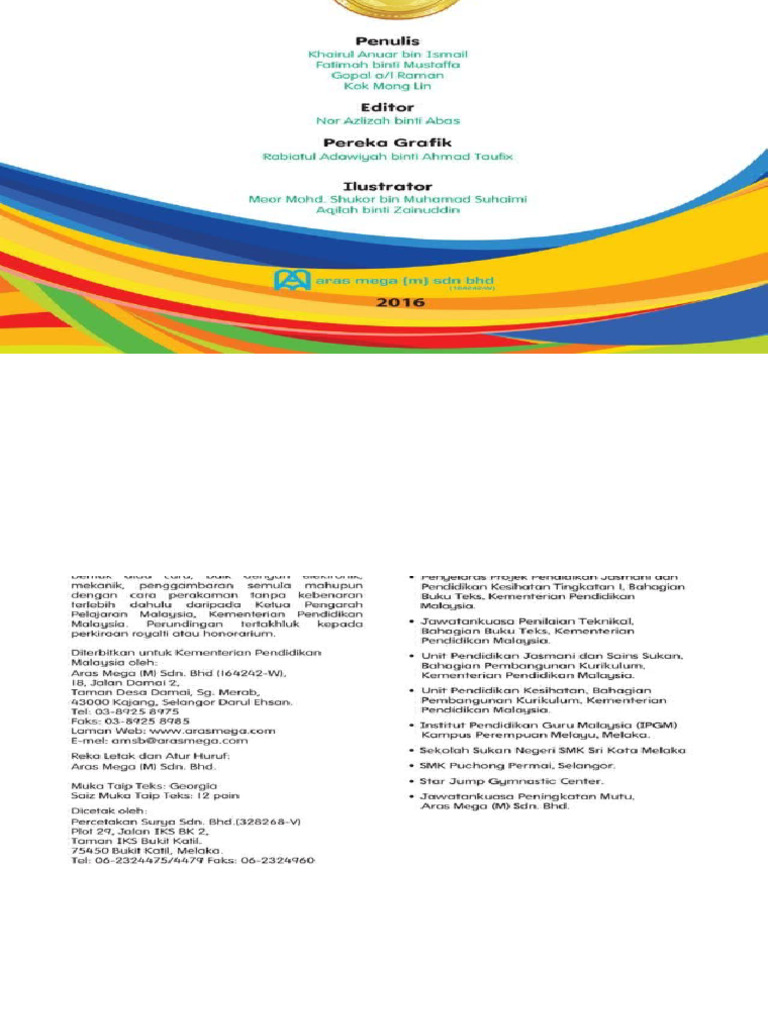 Buku Teks PJPK Ting 1 | PDF