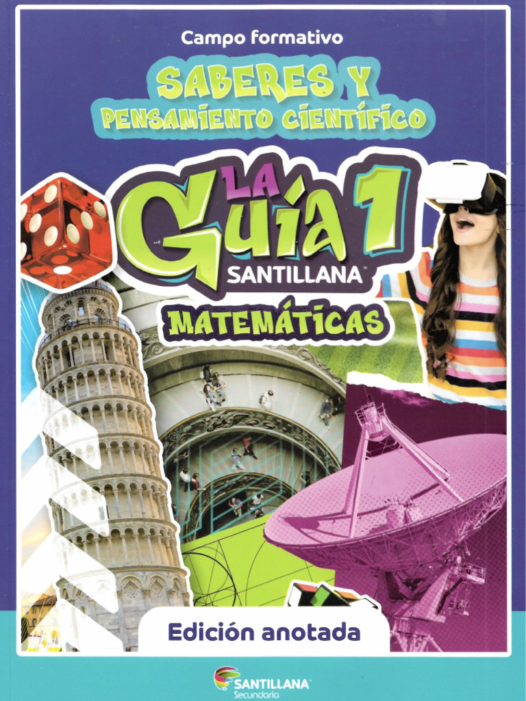 1° Guía de Matemáticas Edición Anotada | PDF
