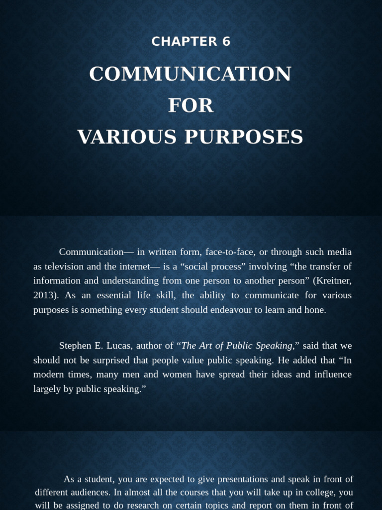 Student Communication Skills Guide | PDF | Public Speaking | Communication