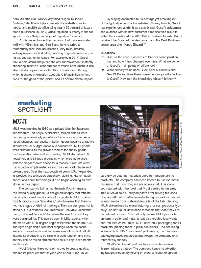 10 MUJI 262 | PDF | Promotion And Marketing Communications | Marketing