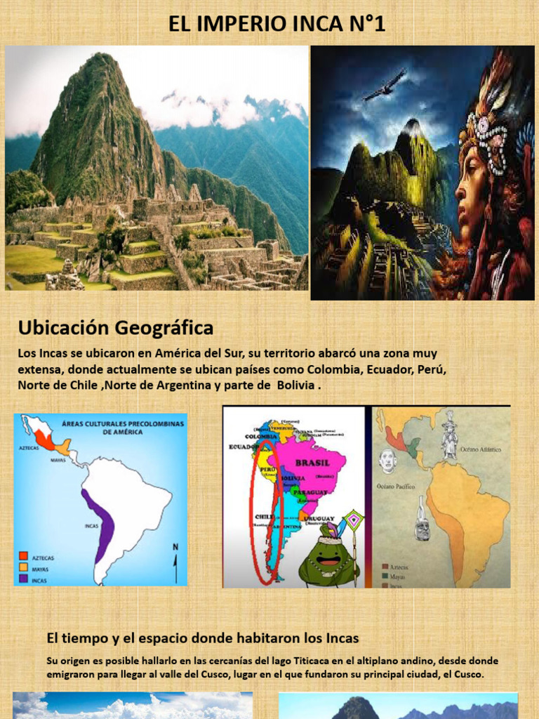 Cuartos Basicos Historia .LOS INCAS PPT No1.Profe .Ana Teresa R. Claudia Lillo A | PDF | Imperio ...