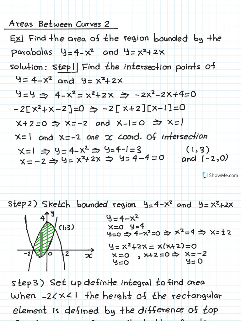 Areas between curves 2 PDF 112 | PDF