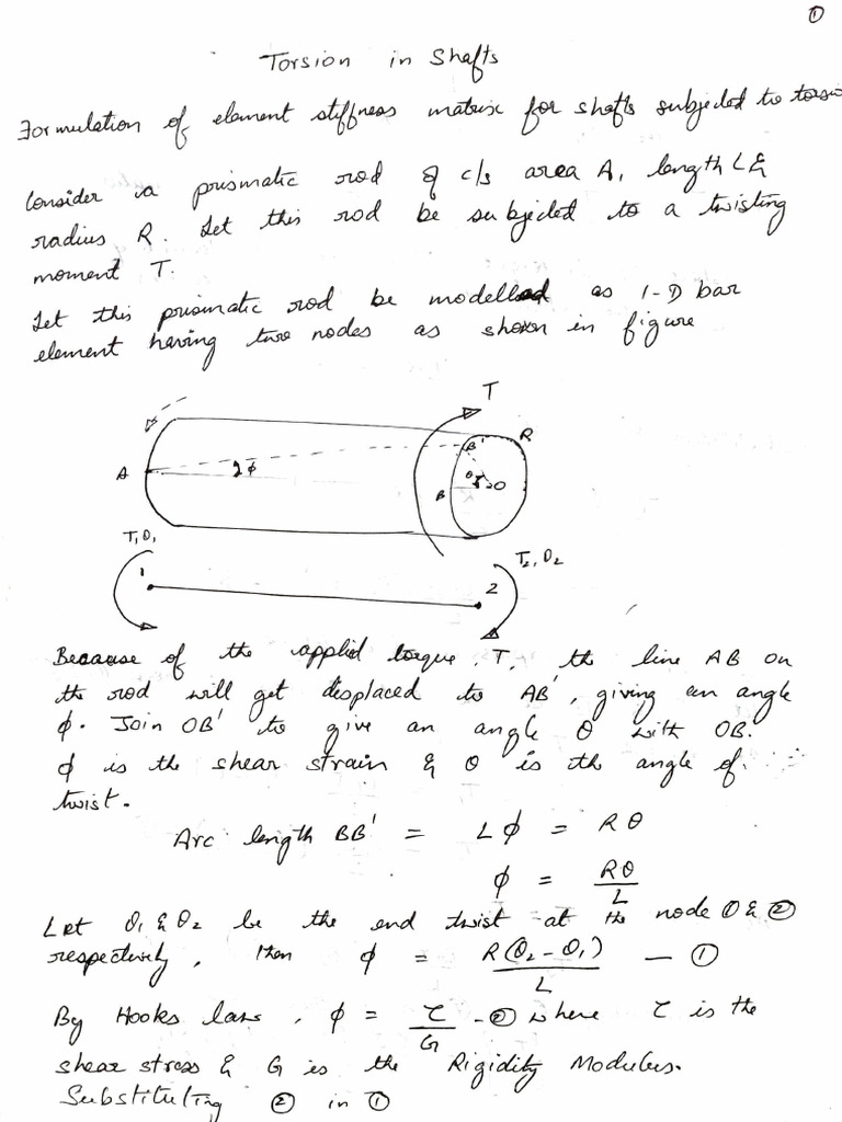 Module 3 Torsion in Shafts | PDF | Torque | Mechanics