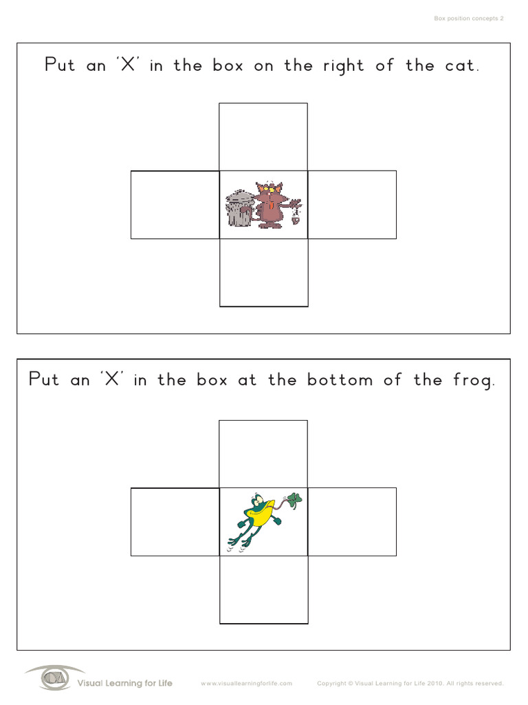 Box Position Concepts 2 | PDF