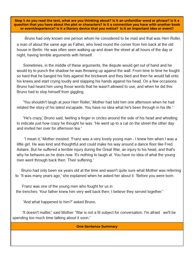 Chapter 7 Herr Roller Annotation Blank | PDF