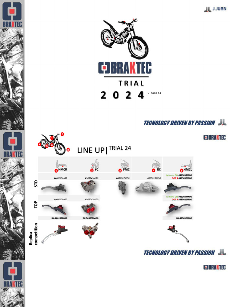 TRIAL SpartParts 24260424 | PDF | Vehicle Parts | Motorcycling